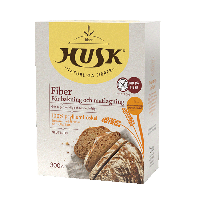 Glutenfri bakning: FiberHUSK - Alla typer av bakverk