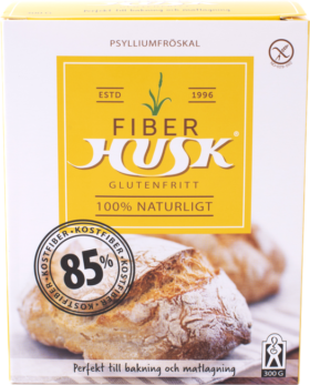 Glutenfri bakning: FiberHUSK - Alla typer av bakverk